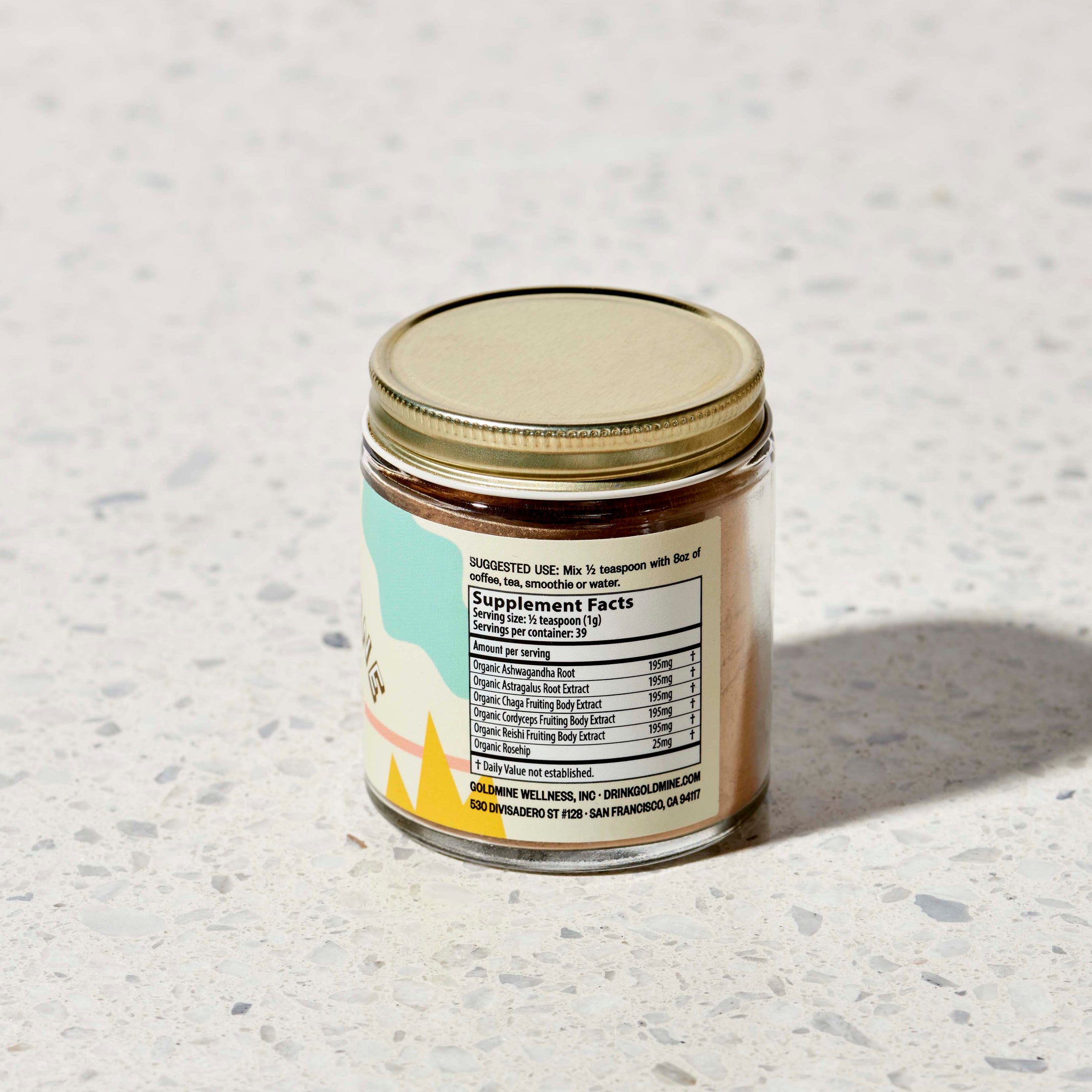 Adaptogen Stress Support Powder Jar – Goldmine Adaptogens