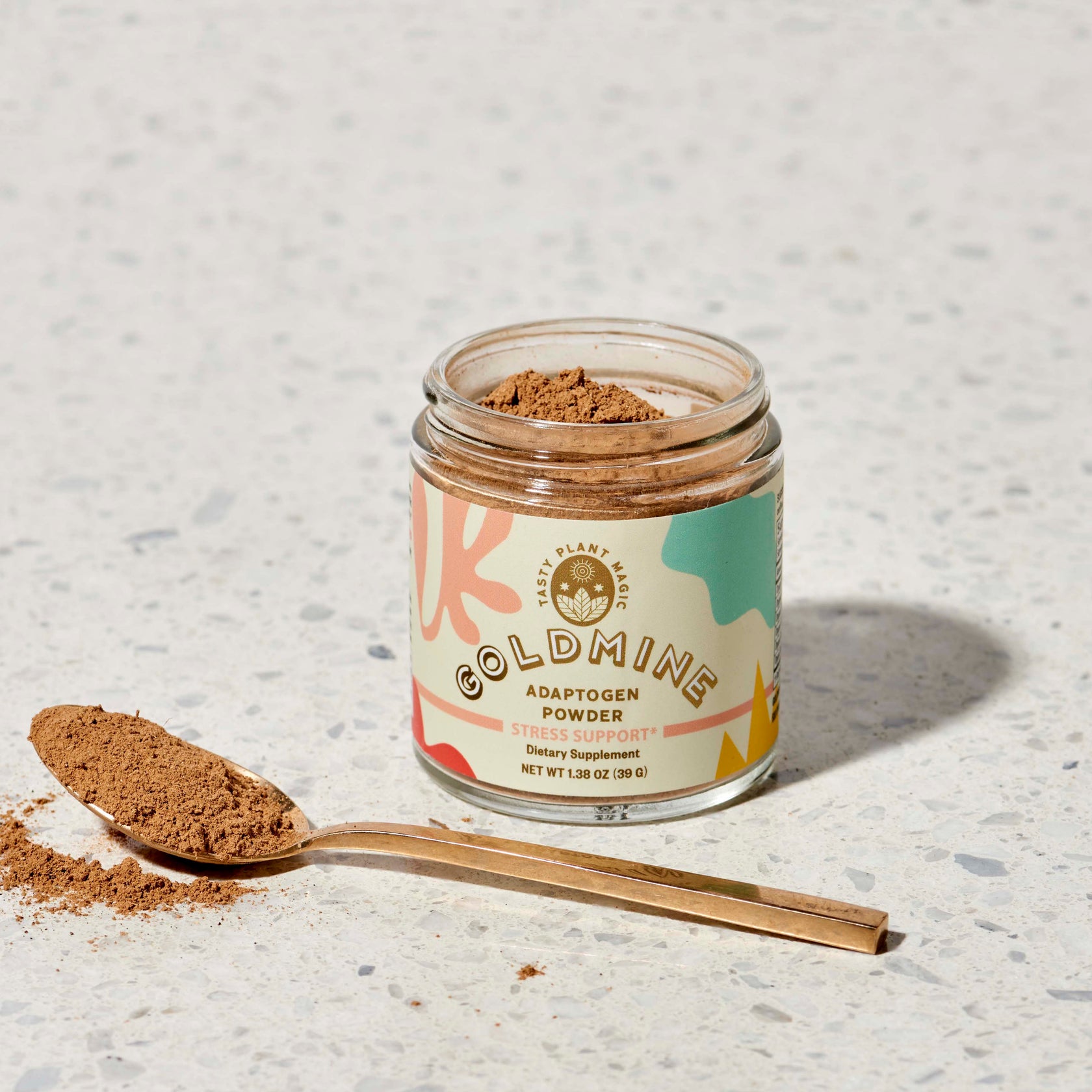 Adaptogen Stress Support Powder Jar – Goldmine Adaptogens